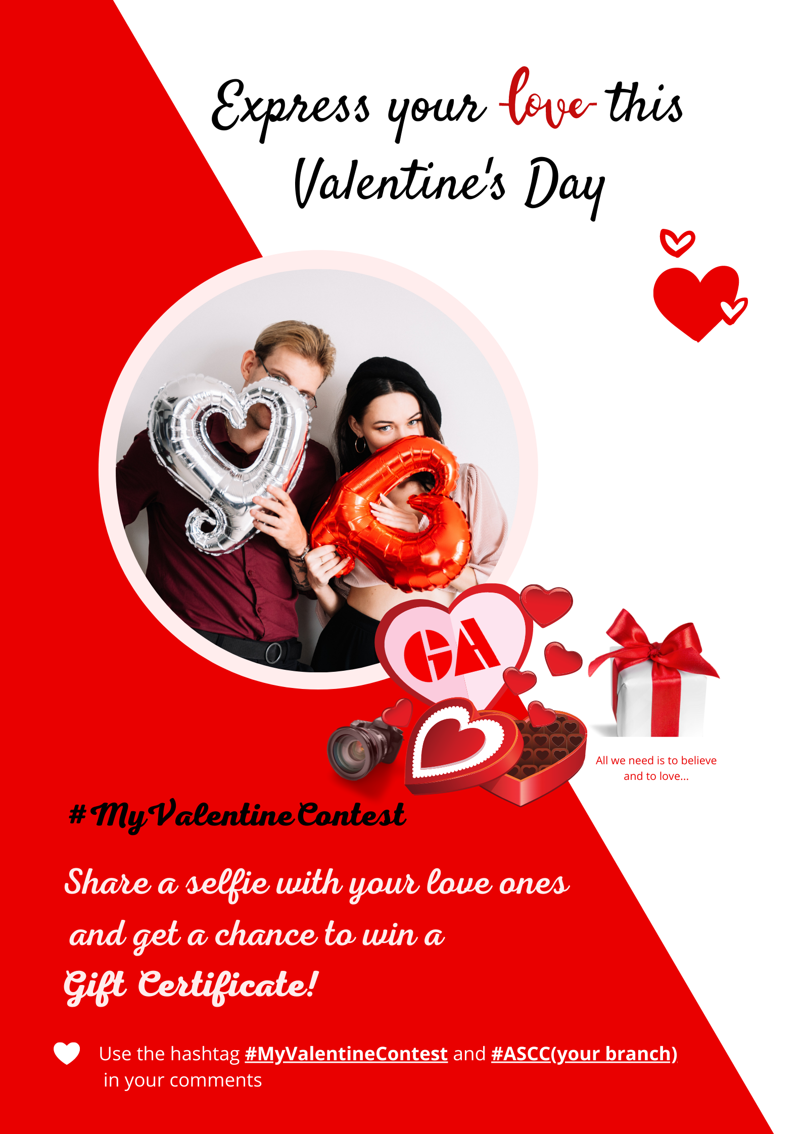 My Valentine Contest – Alano & Sons Credit Corporation